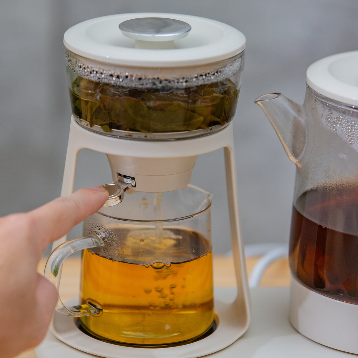 【超早鳥62折】𝗡𝗜𝗖𝗢𝗡𝗜𝗖𝗢 小雙泡茶機｜雙壺蒸泡 × 茶水分離 × 精準溫控，簡單泡出職人級茶香 – SANGU 三谷家電